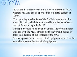 Basics of electrical control panel | PPTX