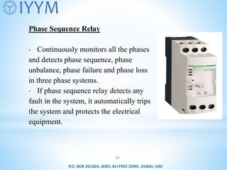 Basics of electrical control panel | PPTX