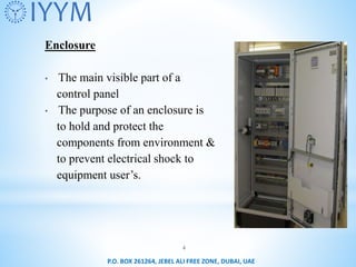 Basics of electrical control panel | PPTX