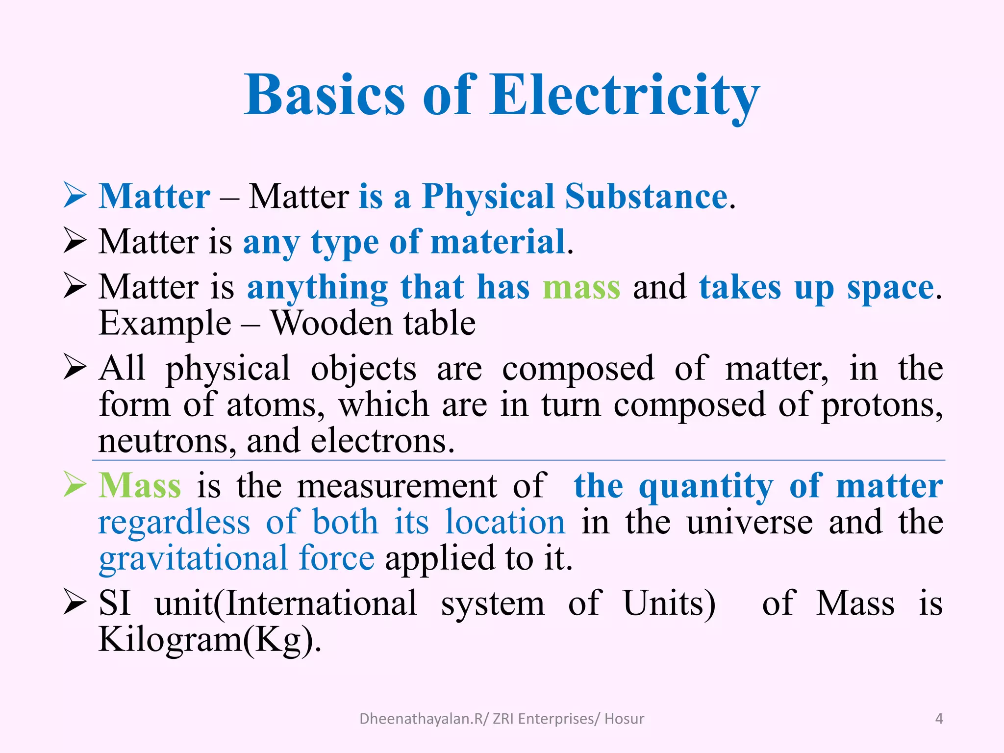 Basics of Electricity.pptx