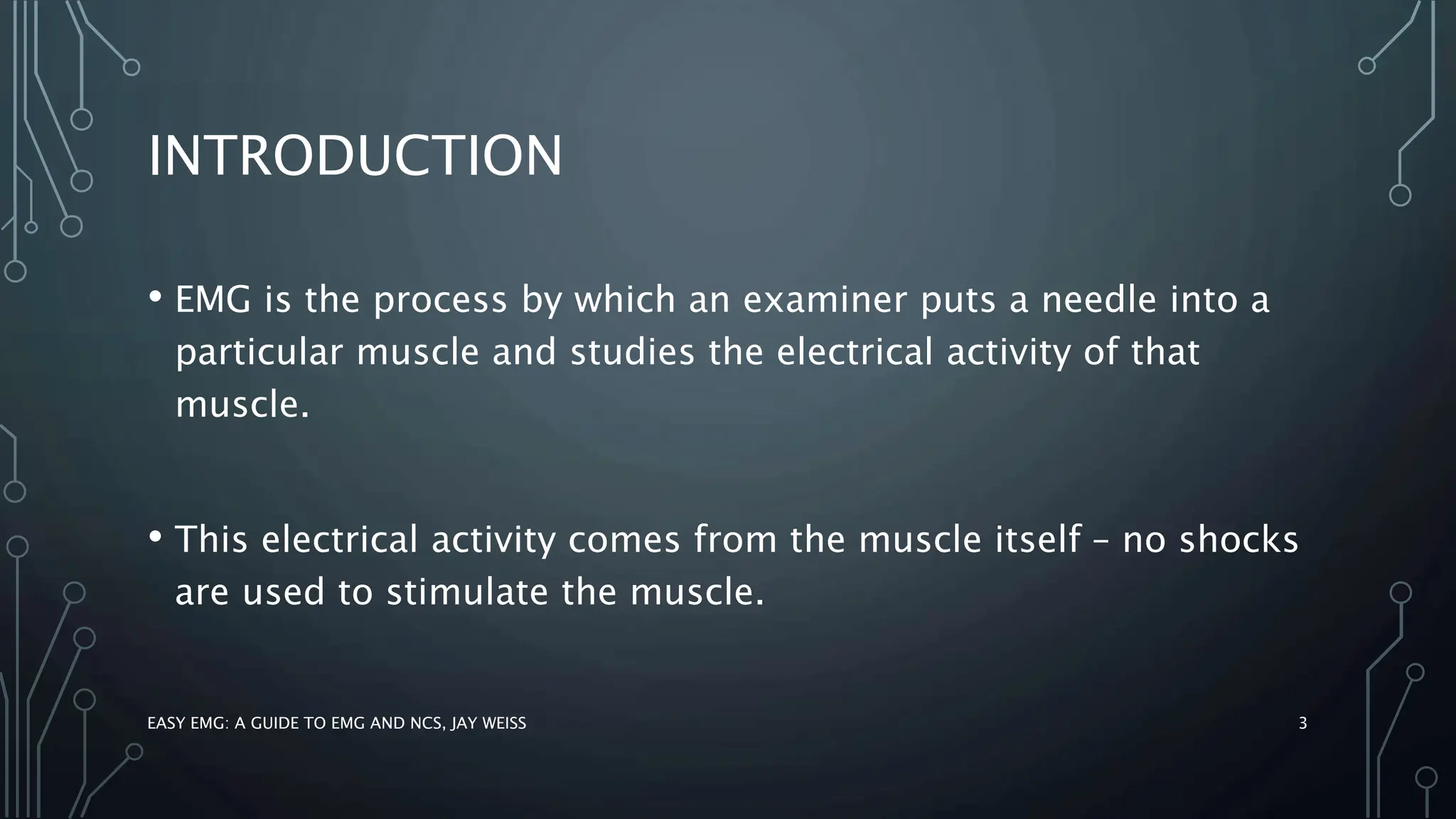 Basics of electro myo graphy study (EMG) | PPTX