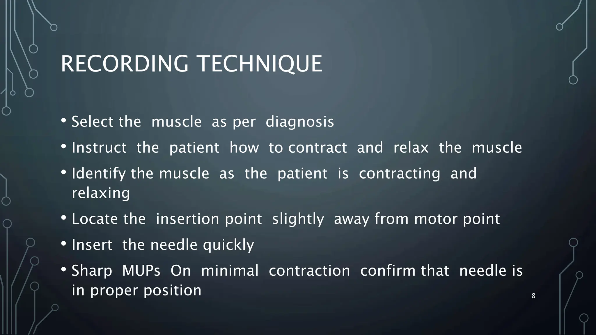 Basics of electro myo graphy study (EMG) | PPTX