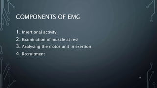 Basics of electro myo graphy study (EMG) | PPTX