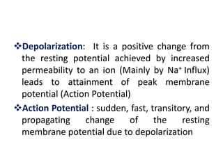 Basics of electro physiology of heart | PPTX