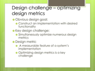 Basics of embedded system design | PPTX