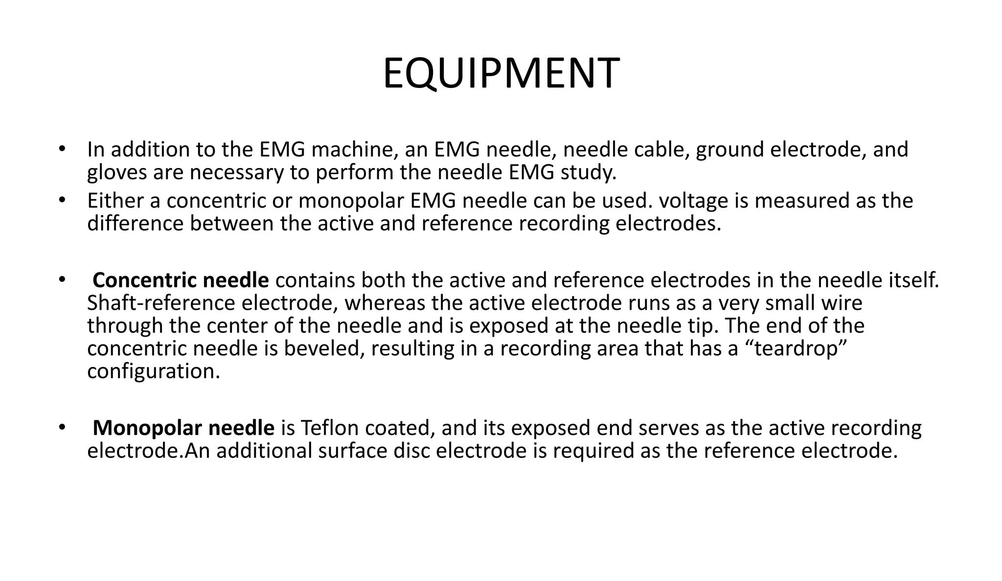 Basics of emg | PPT