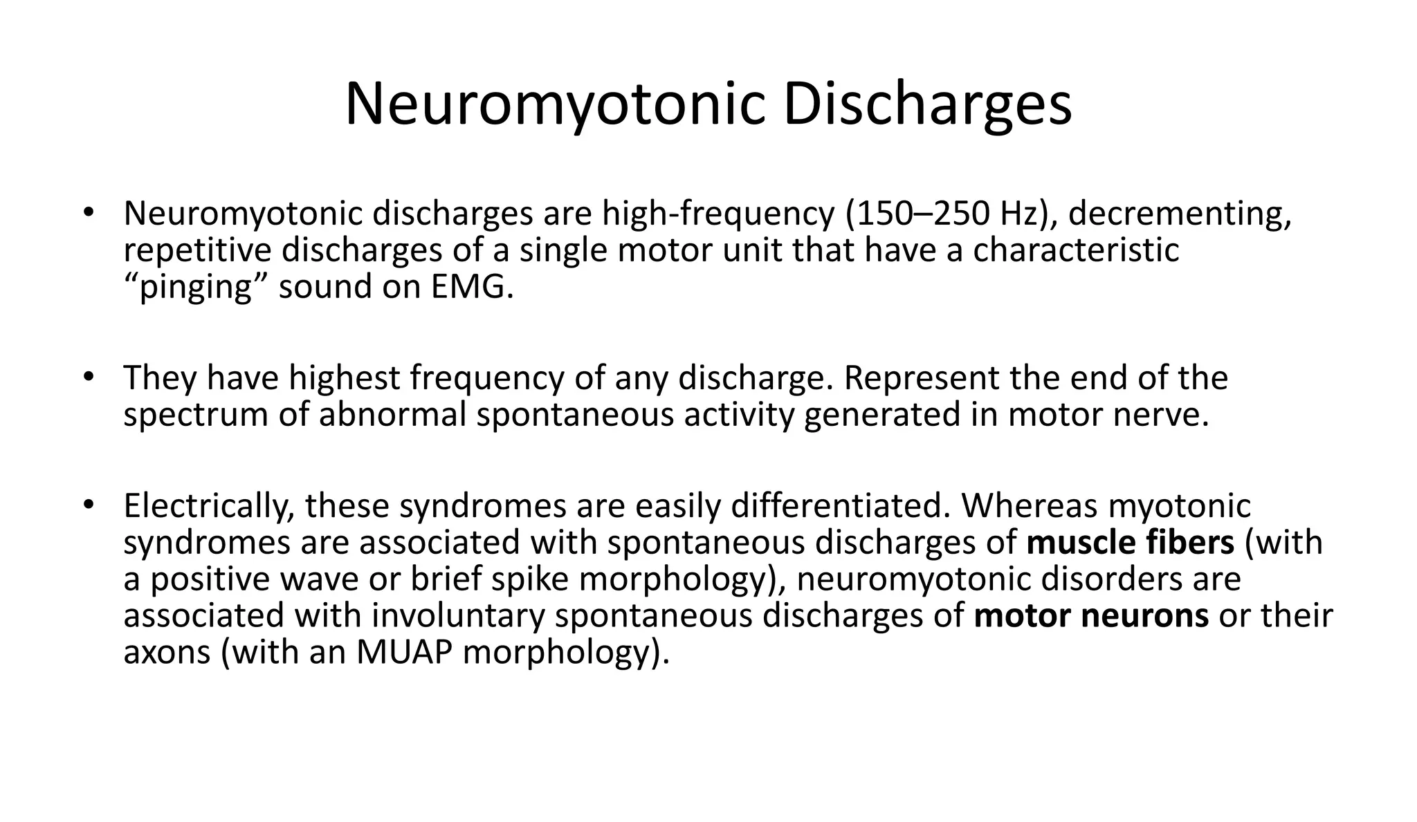 Basics of emg | PPTX