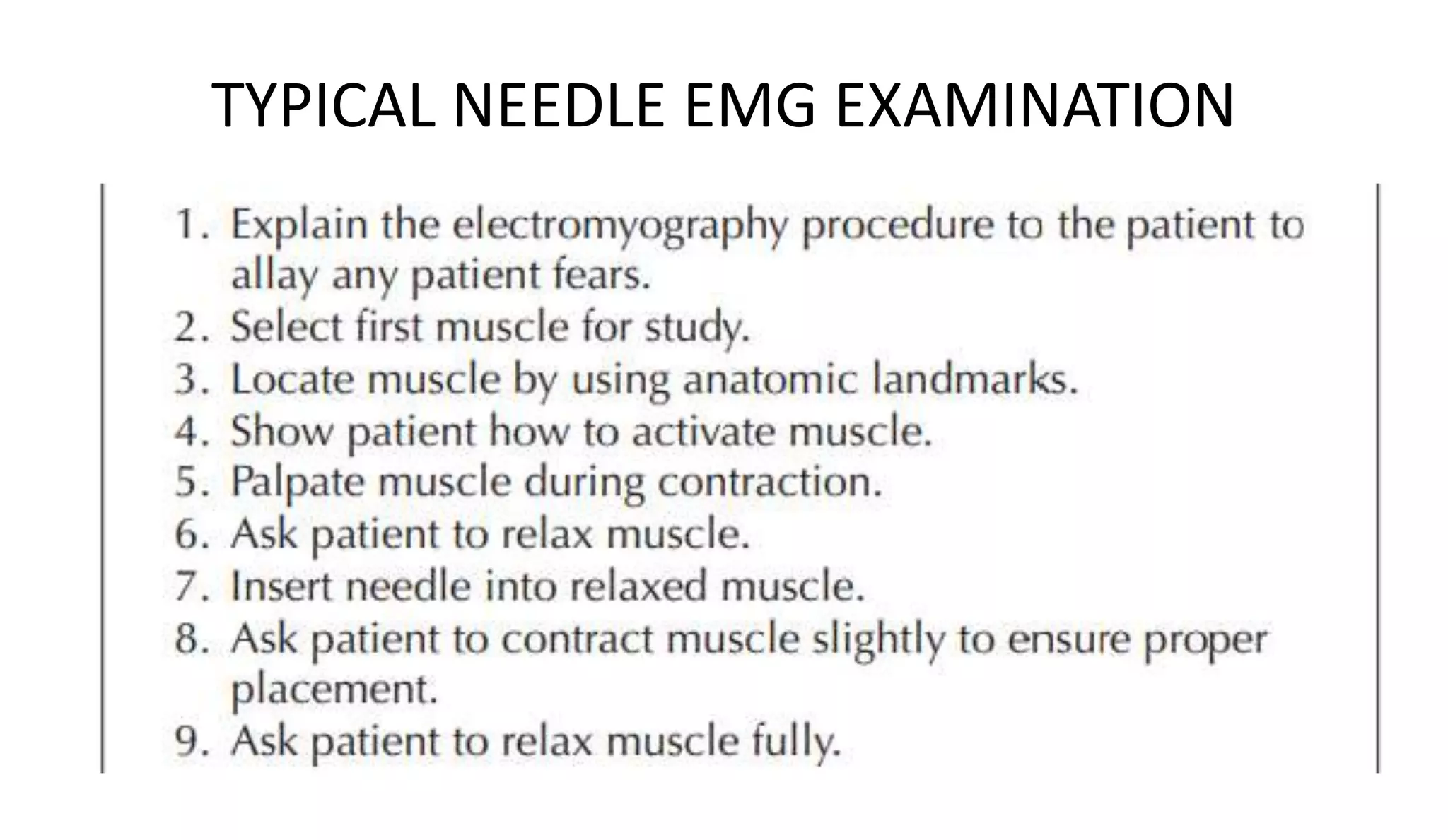 Basics of emg | PPT