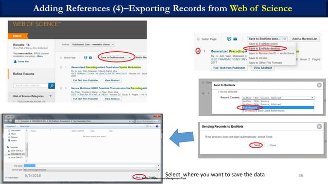 Basics of EndNote research tool | PPT