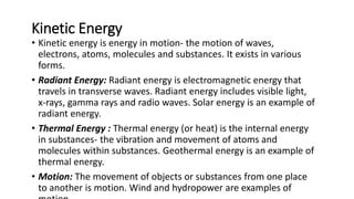 BASICS OF ENERGY by the source of renewable energy | PPTX
