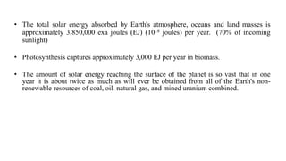 Basics of energy conversion and solar cell working | PPTX
