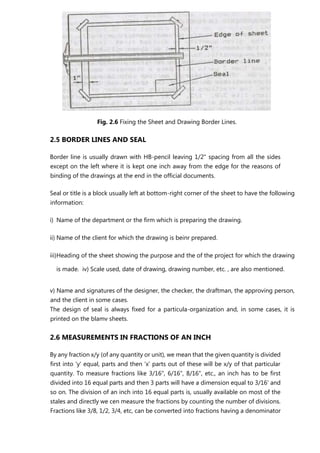 Basics of Civil Engineering Drawing full book. | PDF