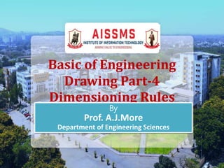 Basics of engineering drawing part 4 v4 | PPT