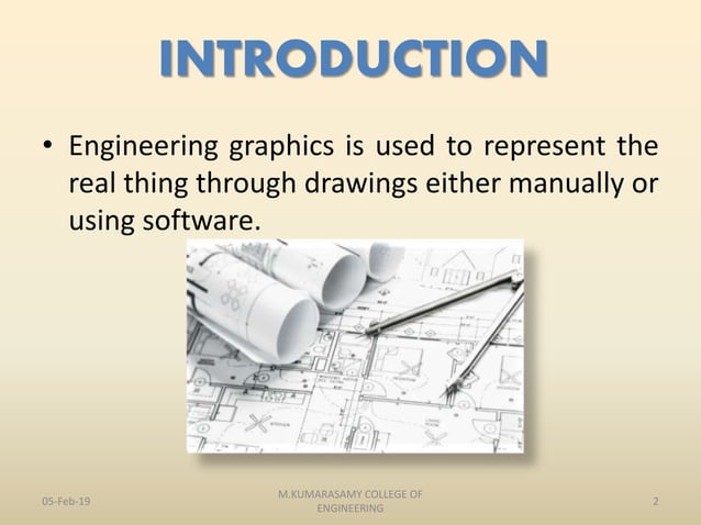 Basics of Engineering Graphics | PPTX | Graphics Software | Computer Software and Applications