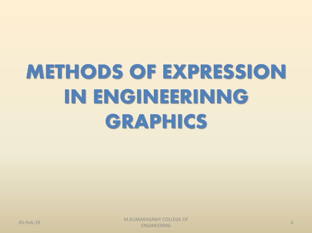 Basics of Engineering Graphics | PPTX | Graphics Software | Computer Software and Applications