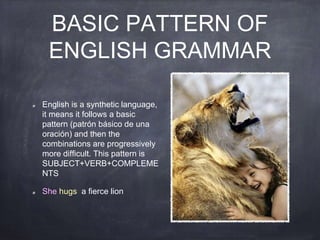 Basics of english grammar | PPTX