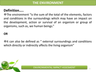 Basics of environment | PPTX | Science