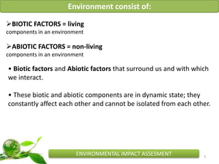 Basics of environment | PPTX