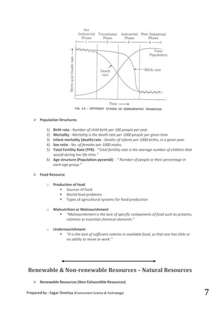 Population growth and Natural resources | PDF