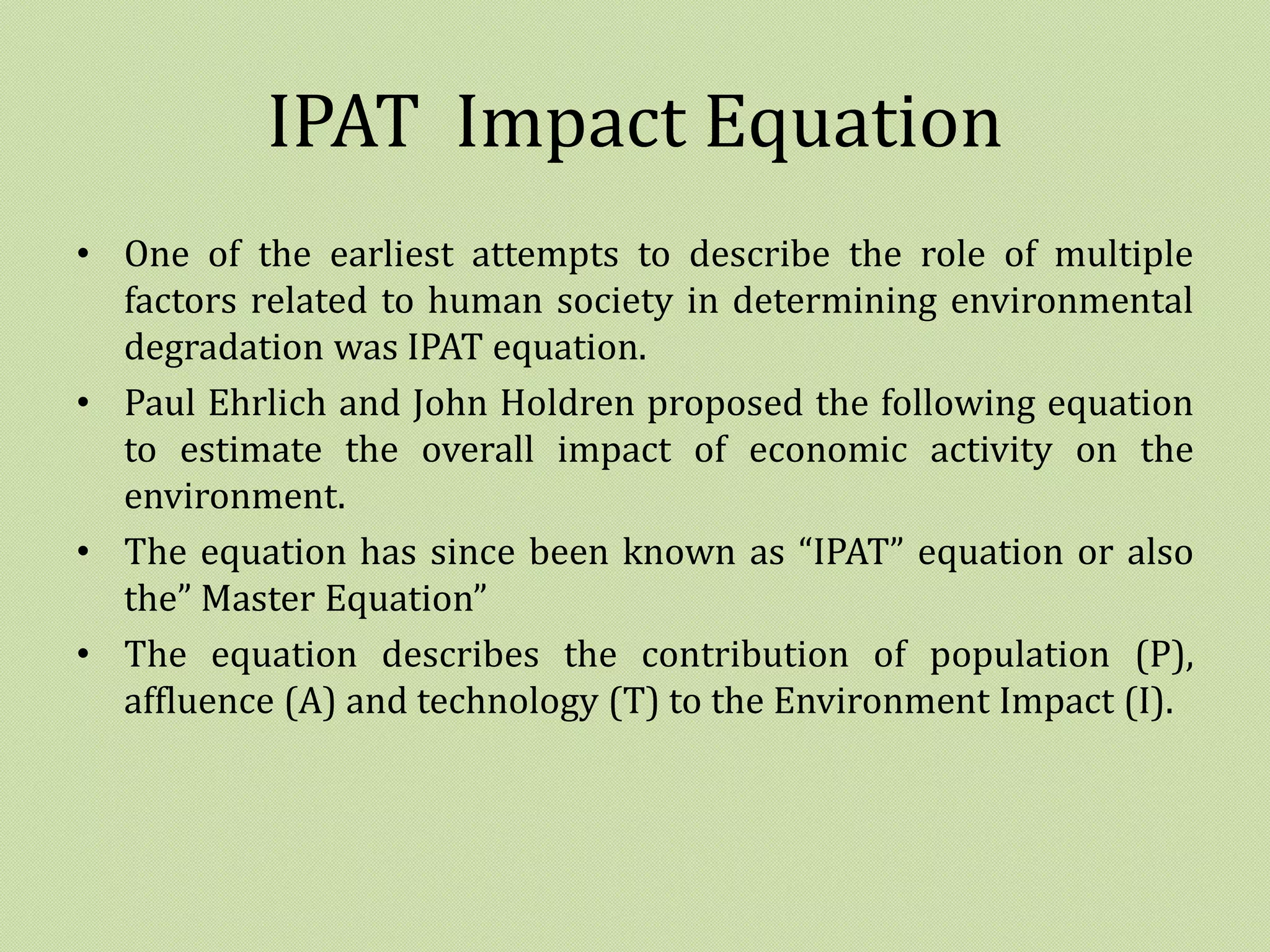 Basics of Environmental Studies | PDF