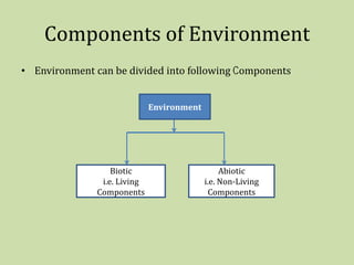Basics of Environmental Studies | PDF