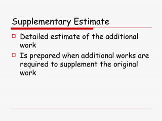 Basics of estimation | PPT