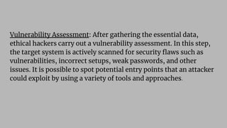 Ethical Hacking : Understanding the Basics | PPT