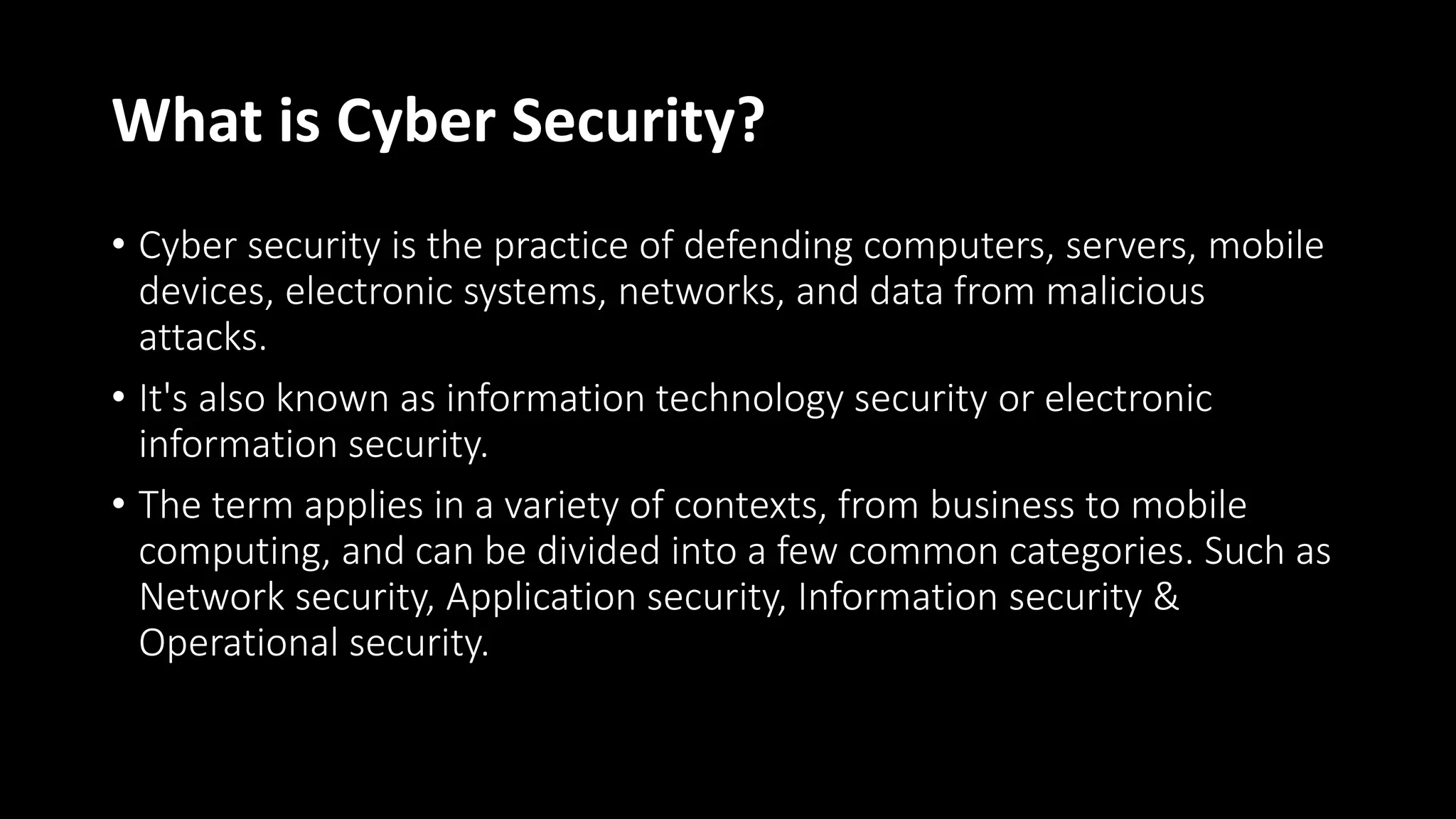 Ethical Hacking And Cyber Security Ppt