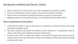 fundamentals of electric and hybrid vehicle | PDF