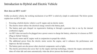 fundamentals of electric and hybrid vehicle | PDF