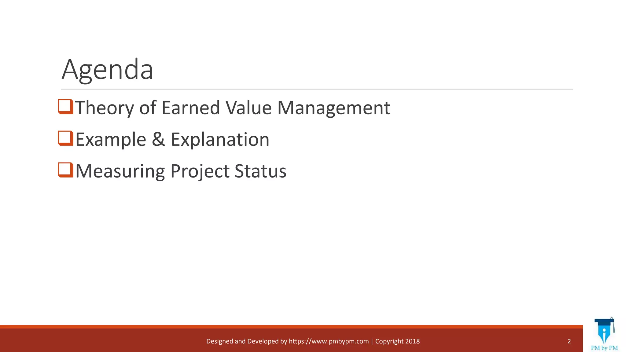 101 - A Beginner's Guide To Earned Value Management | PPTX