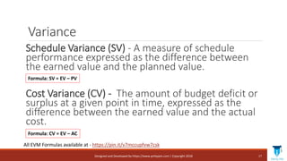 101 - A Beginner's Guide To Earned Value Management | PPT