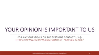 101 - A Beginner's Guide To Earned Value Management | PPTX