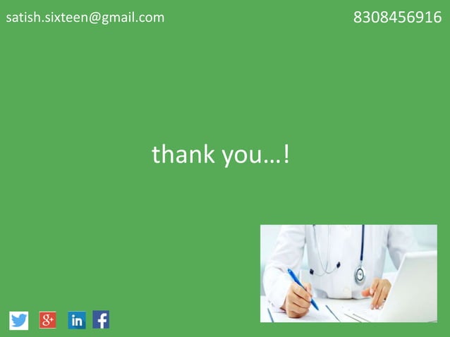 Basics of excel for medical profession | PPTX