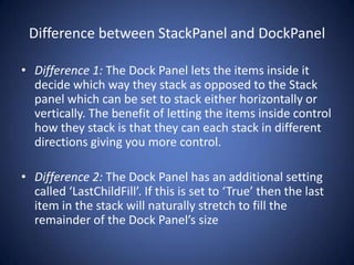 Basics of expression blend4 | PPT