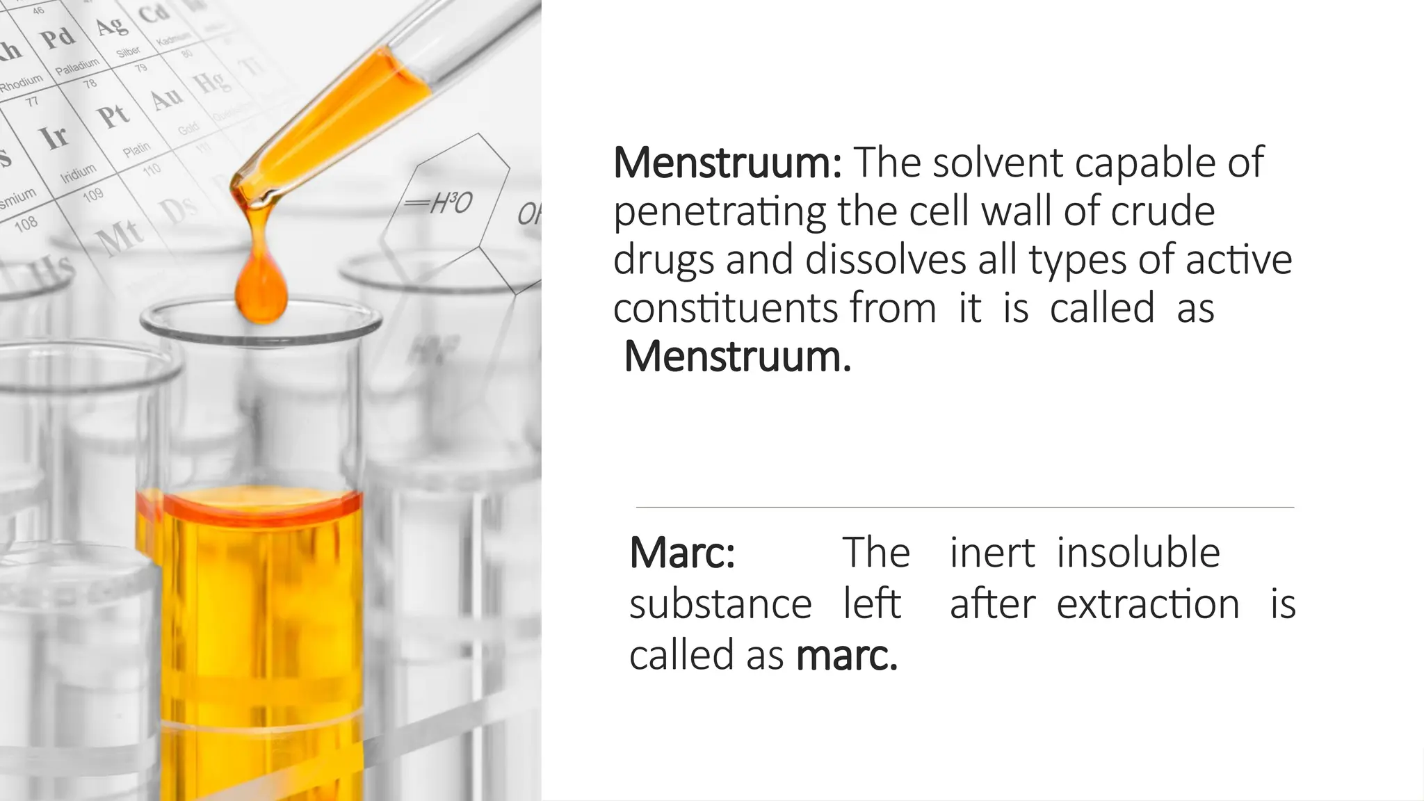 Basics of extraction method and principle | PPTX
