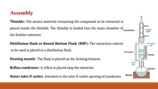 Basics of extraction method and principle | PPTX