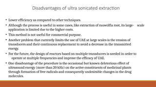 Basics of extraction method and principle | PPTX