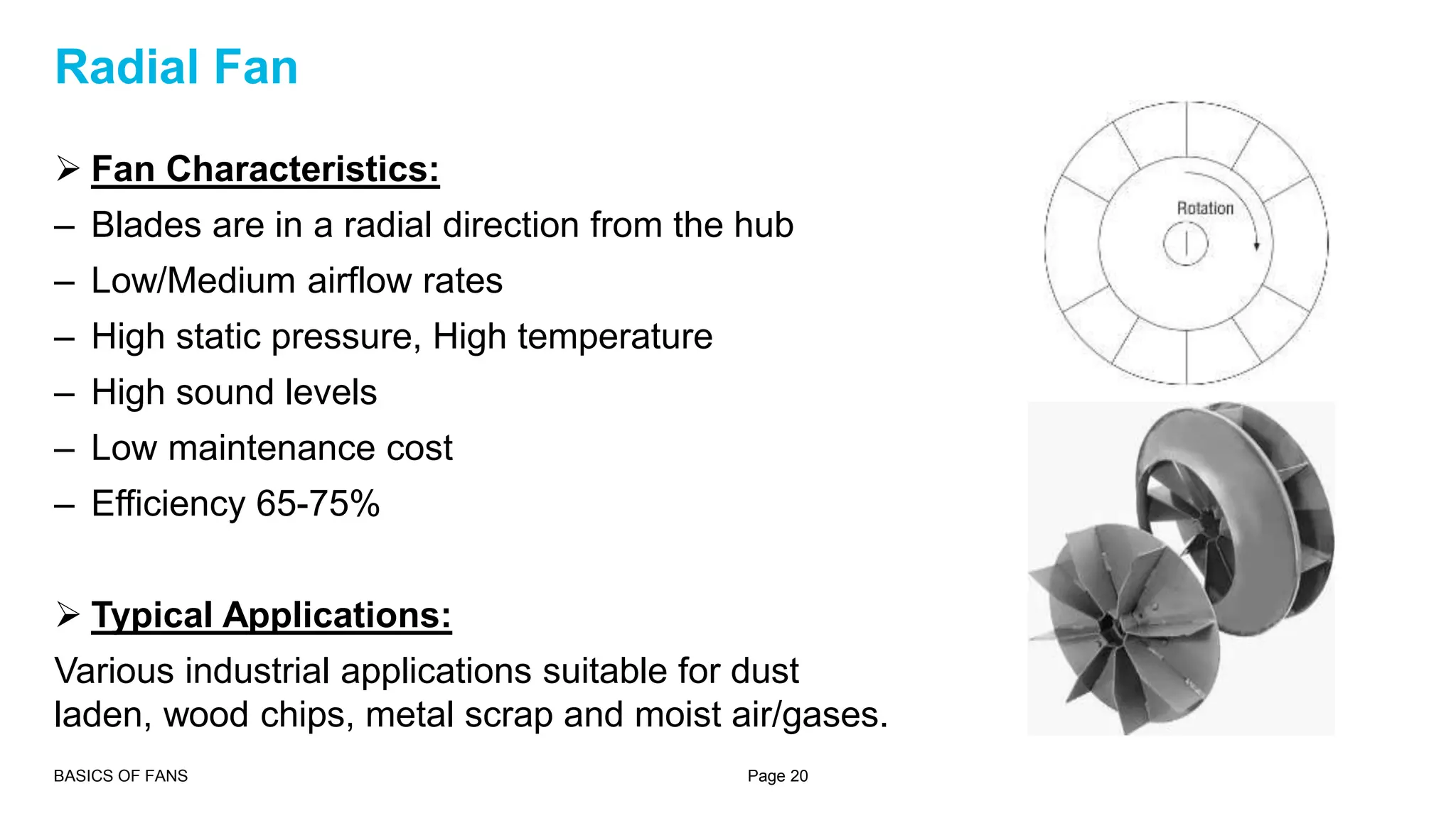 Basics of fans | PPTX