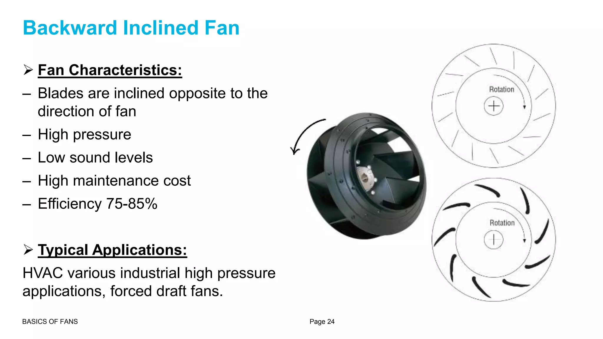 Basics of fans | PPTX
