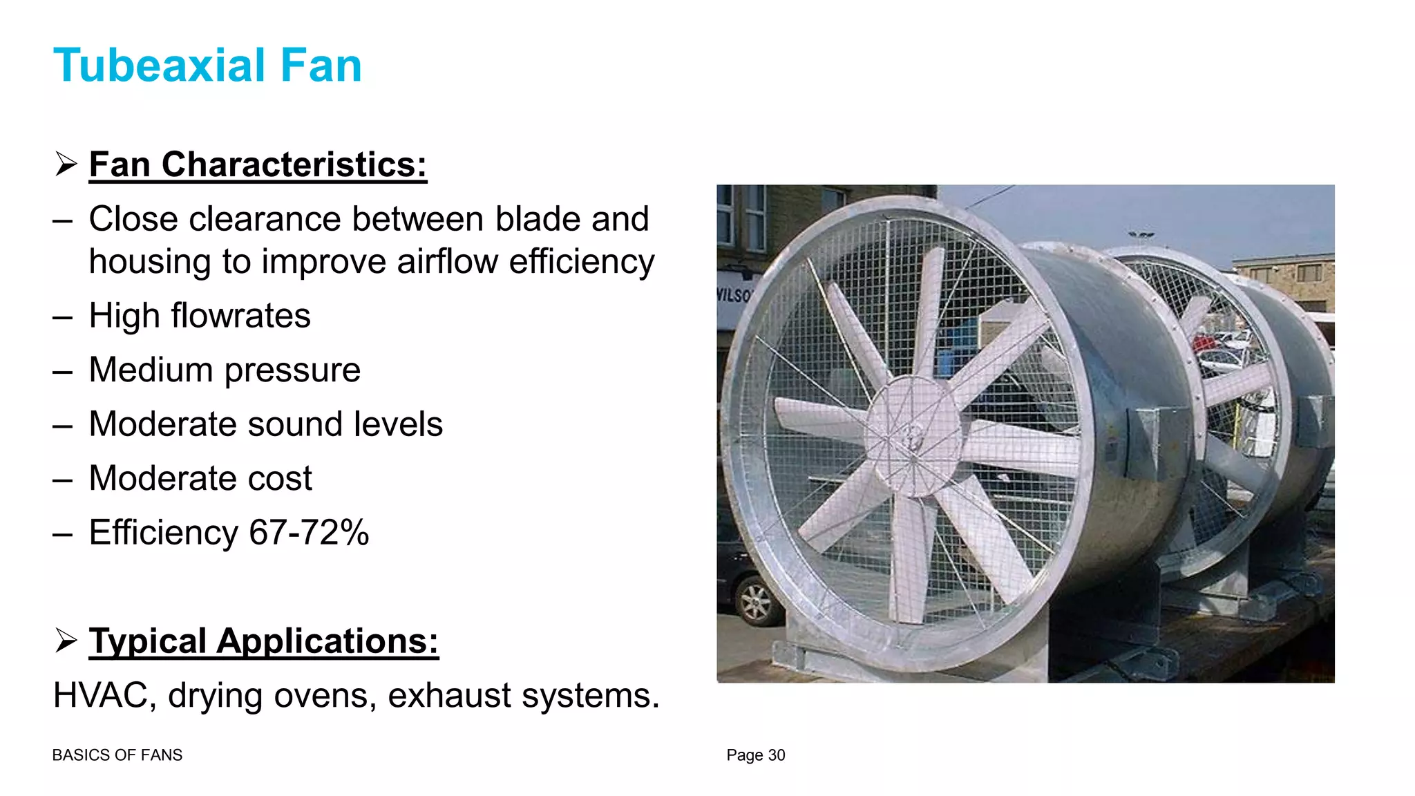 Basics of fans | PPTX