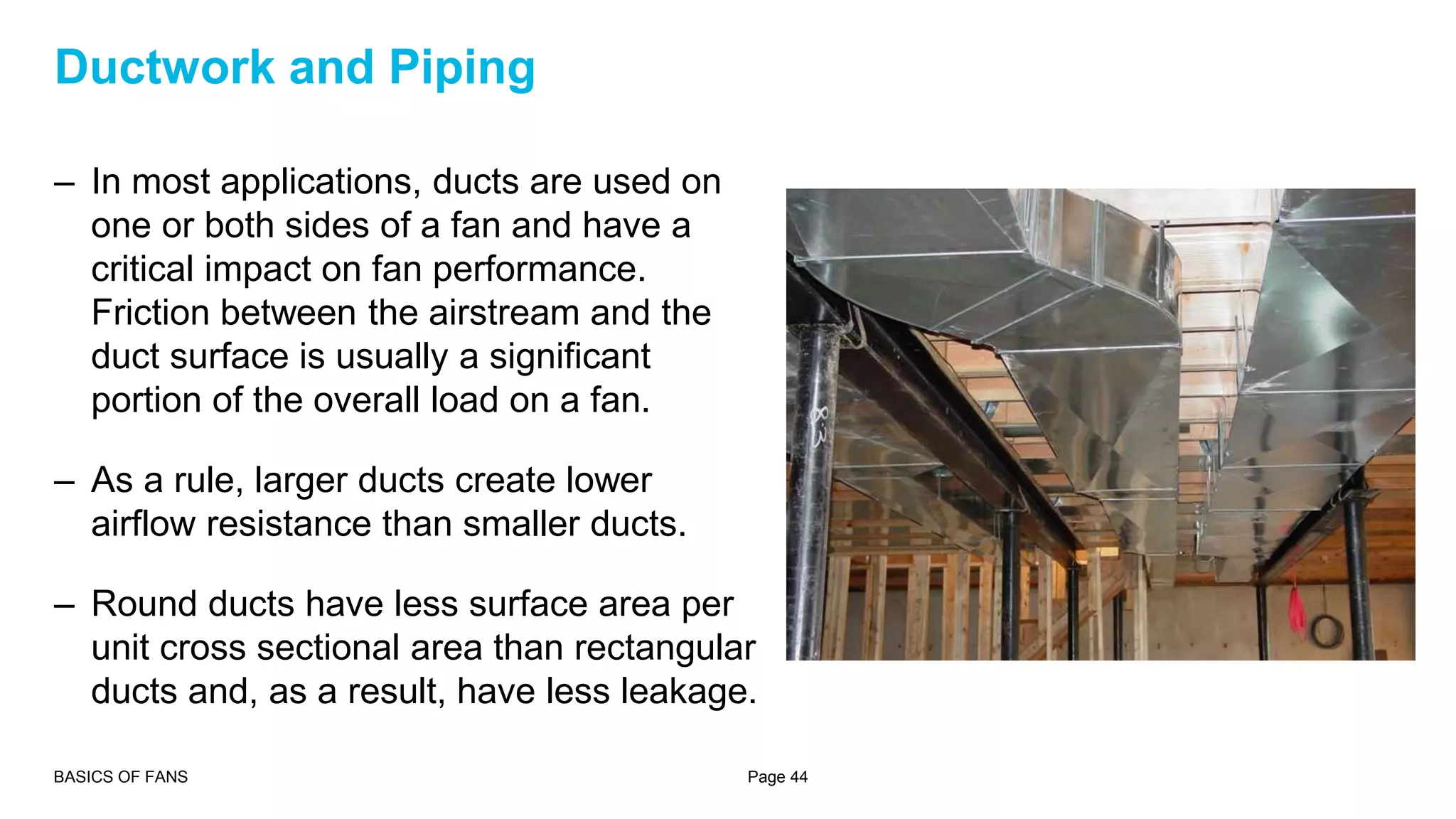 Basics of fans | PPTX