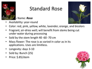 Basics of FD1 flowers | PPT