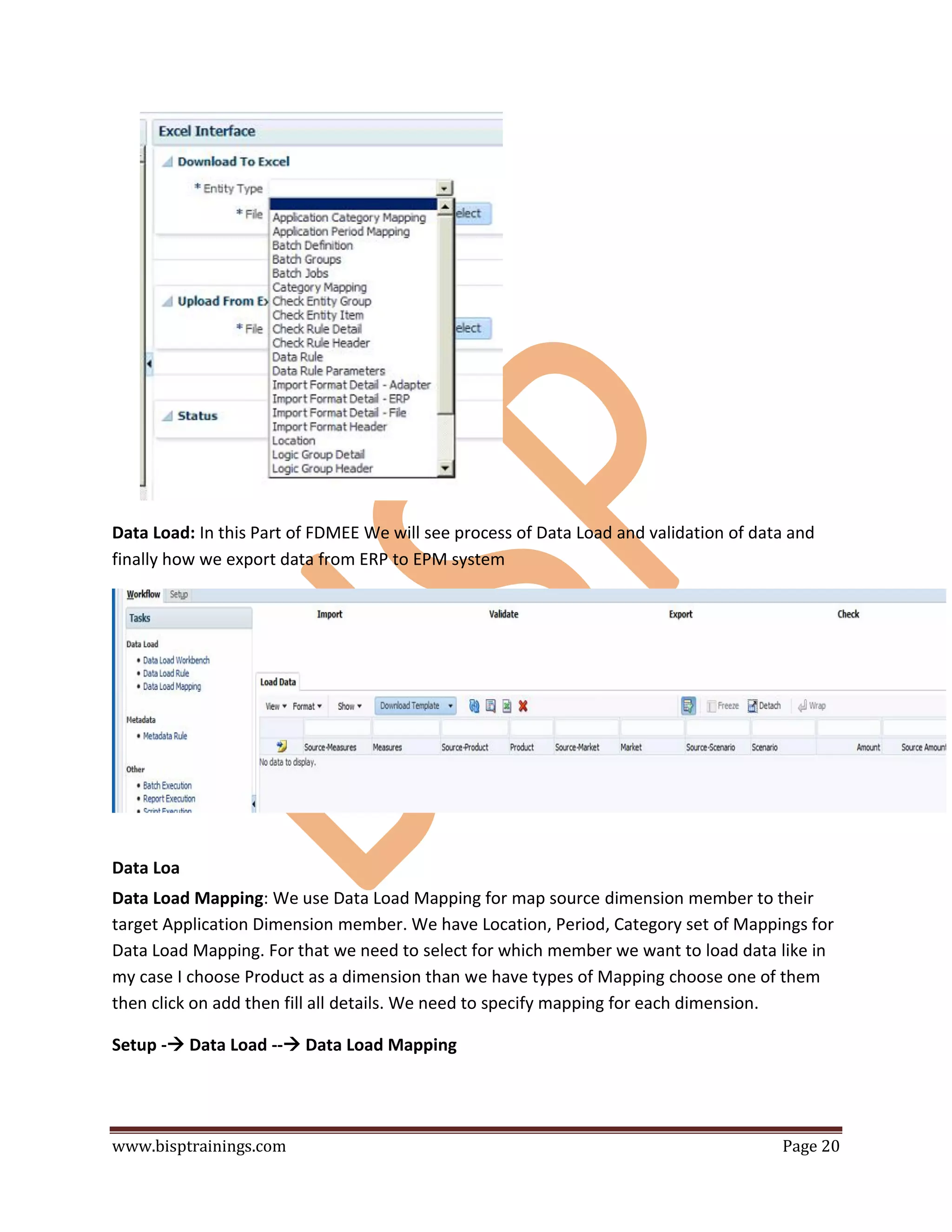 Basics of fdmee | PDF