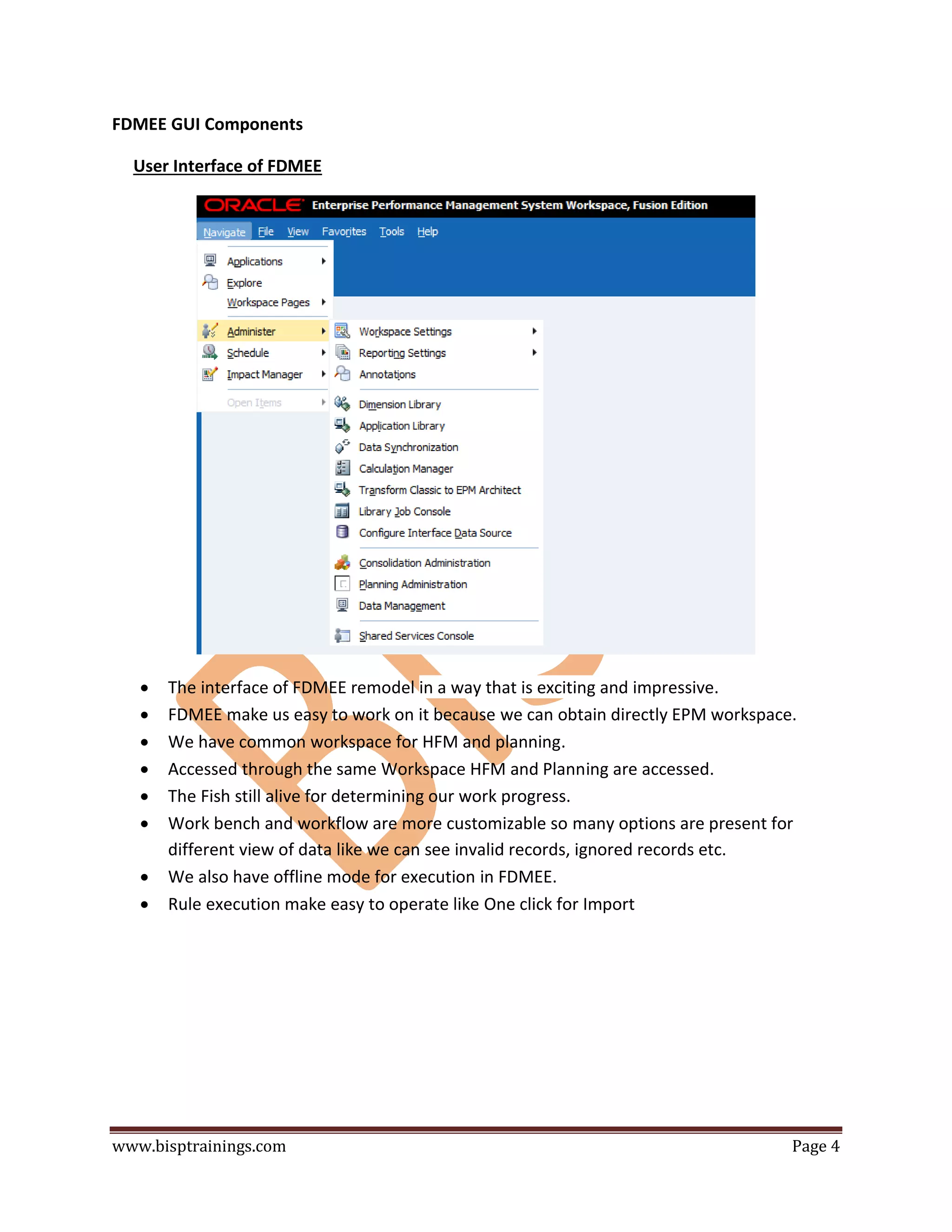 Basics of fdmee | PDF