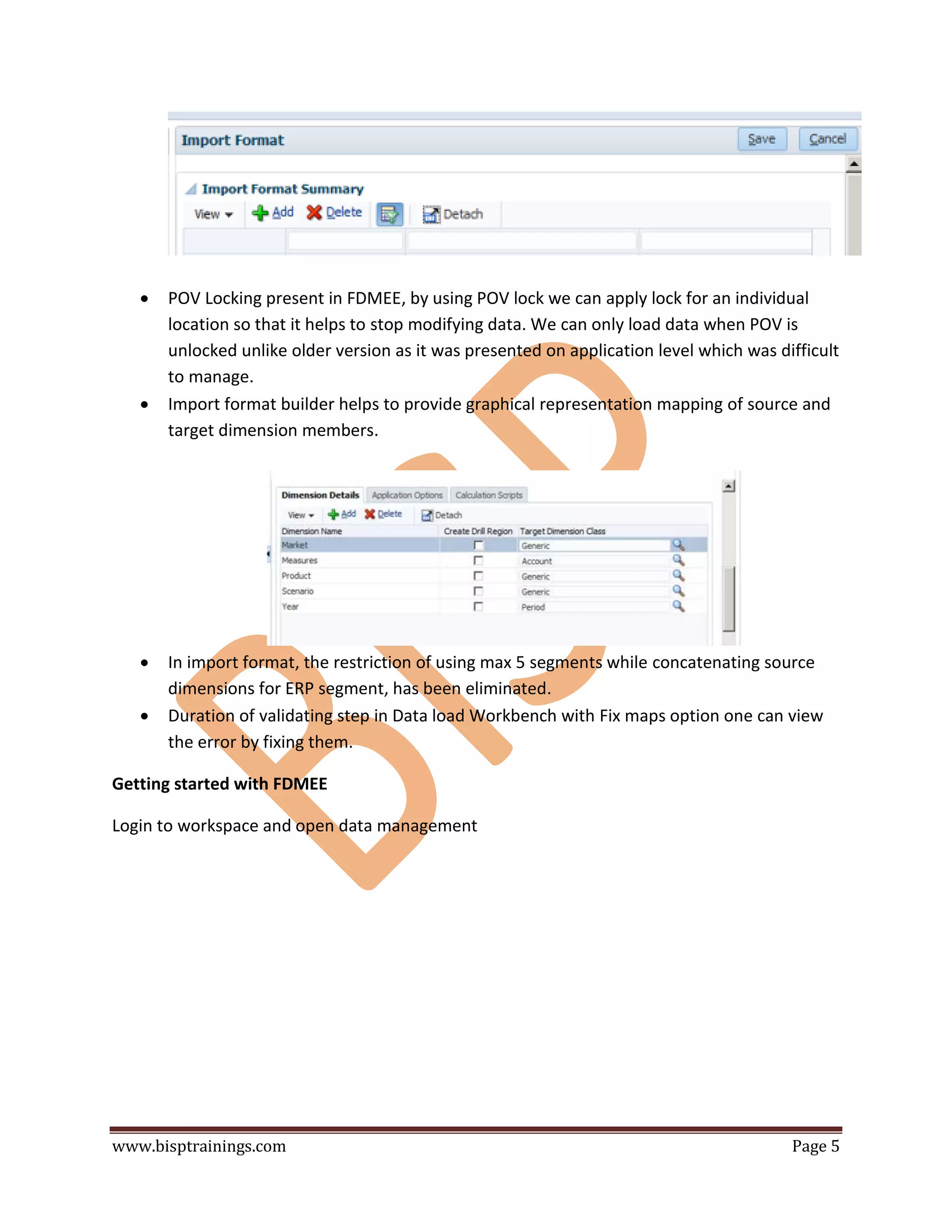 Basics of fdmee | PDF