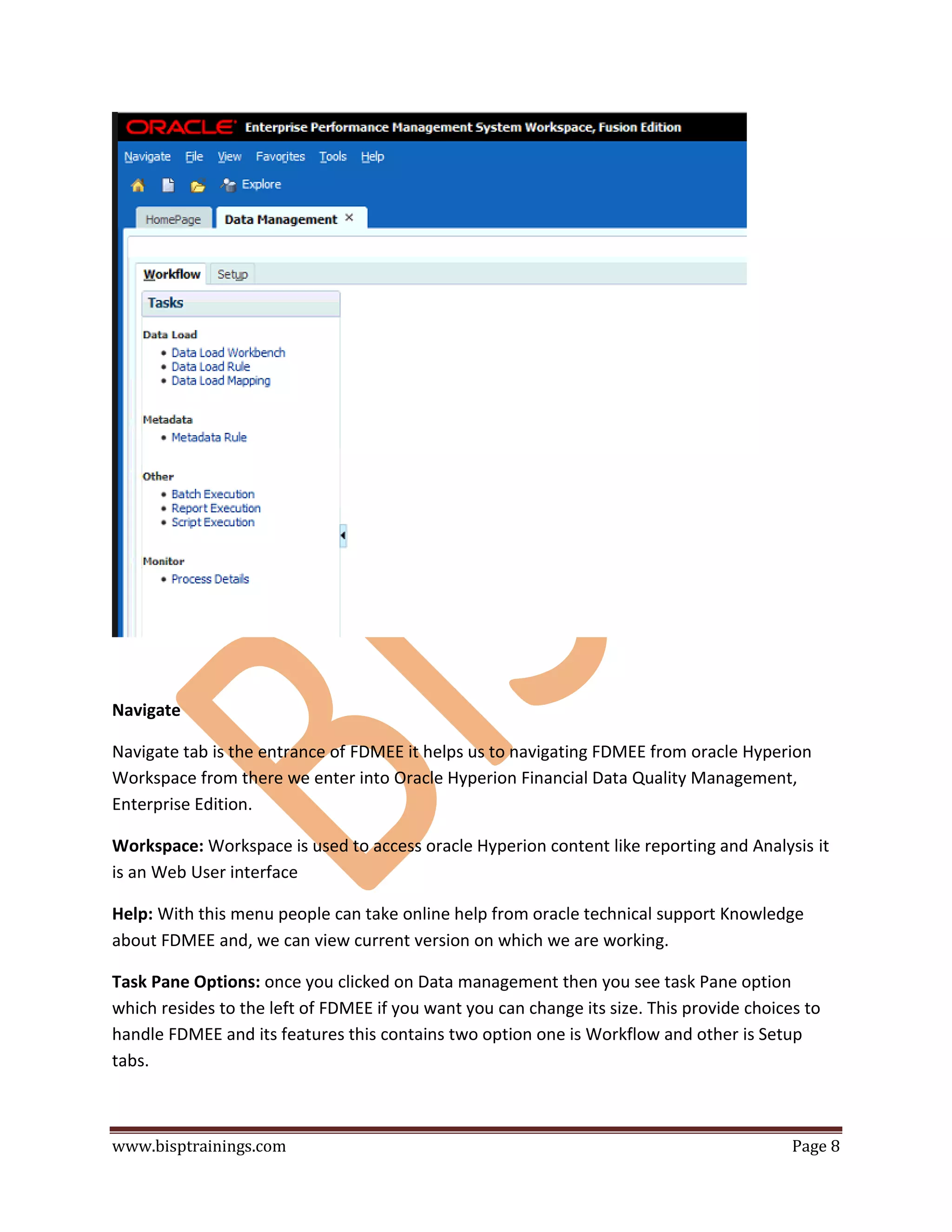Basics of fdmee | PDF