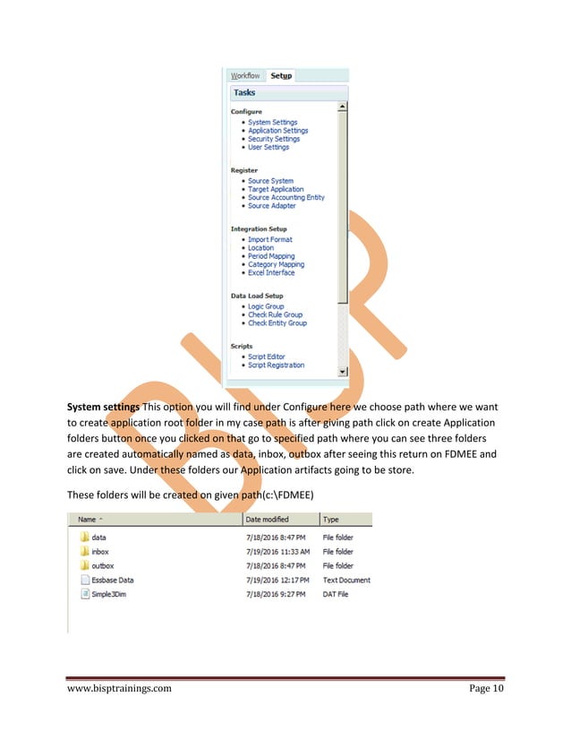 Basics of fdmee | PDF