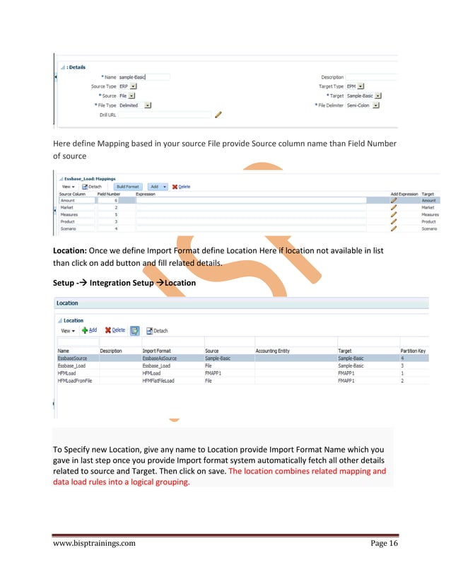 Basics of fdmee | PDF