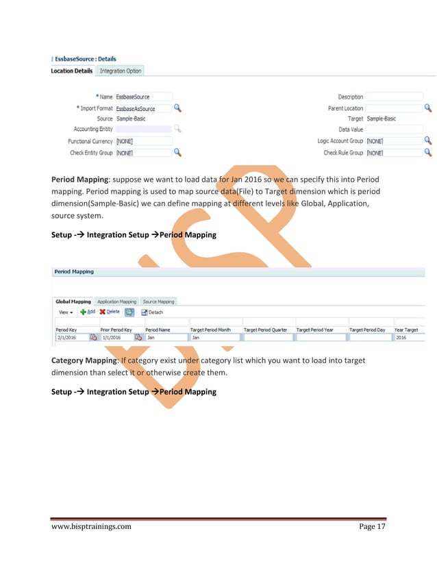 Basics of fdmee | PDF